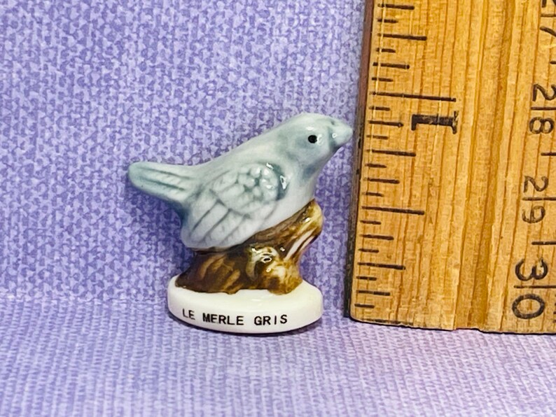 Hand Painted BIRDS Bird *flat Backed*owl Cuckoo Nightingale Blackbird ...