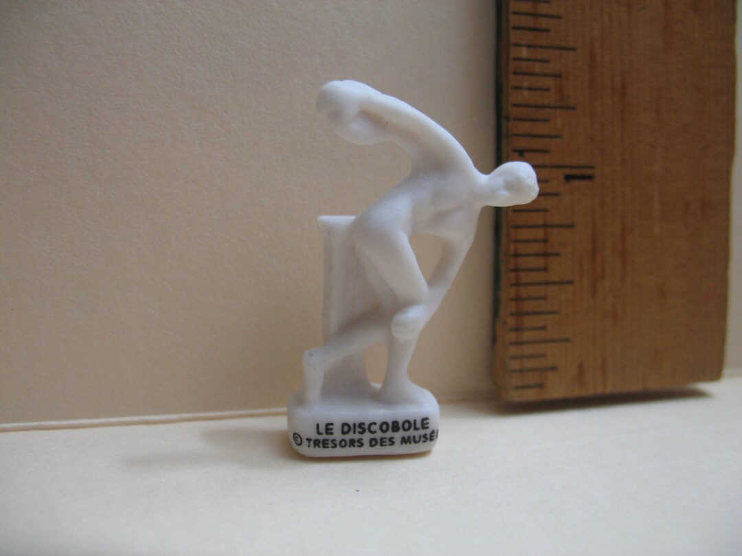 Greek Sculpture Museum Art Discobolus Athlete Disc Thrower Feve Feves ...
