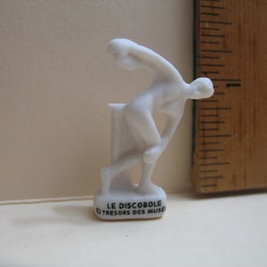 Greek Sculpture Museum Art Discobolus Athlete Disc Thrower Feve Feves ...