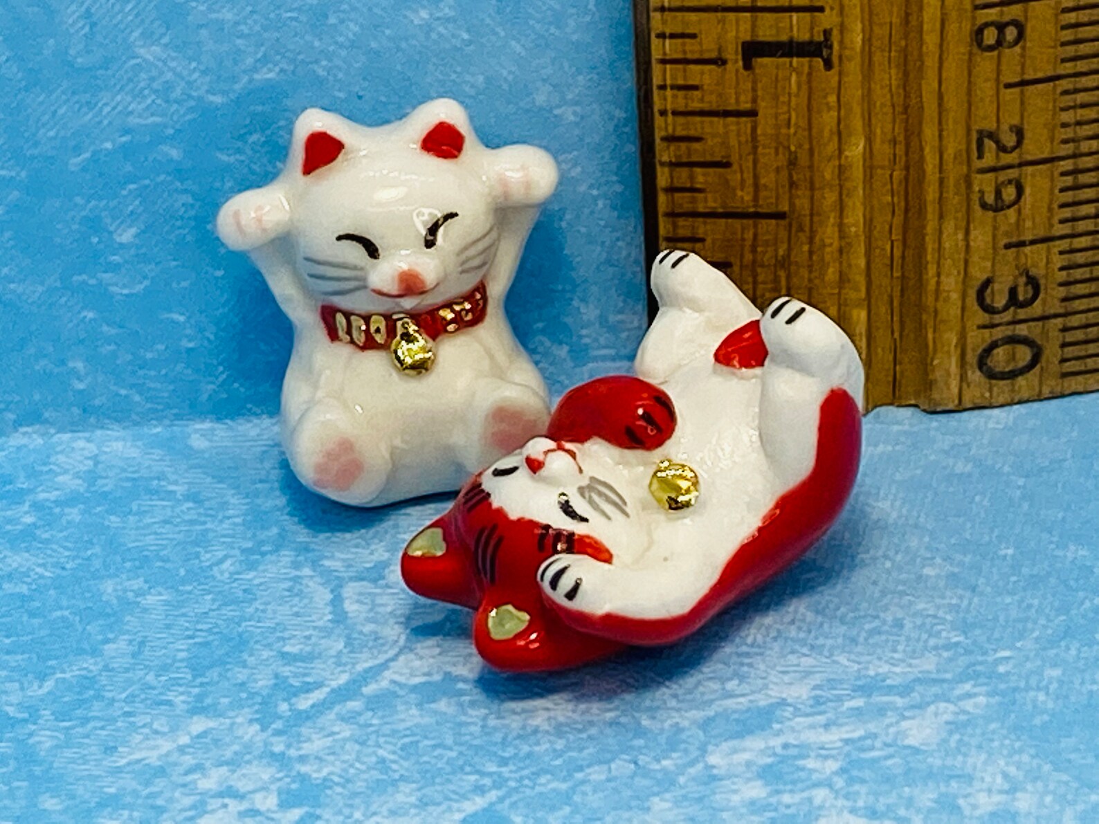 GOOD LUCK Maneki Neko Asian Waving CATS Kitten Kittens Cat - Etsy