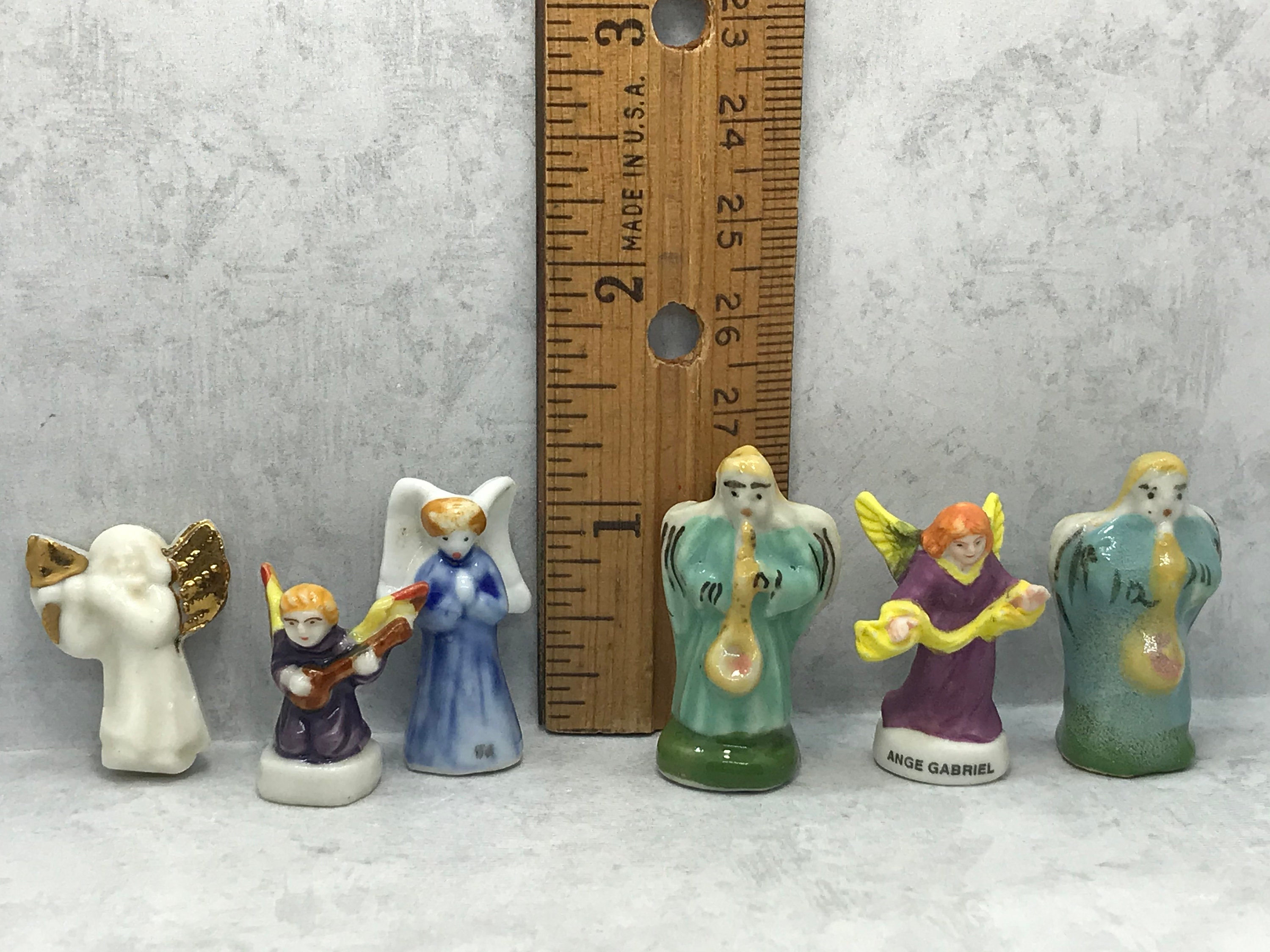Vintage ANGELS Nativity Angel Pick your Favorite Nativities Cherub Feve ...