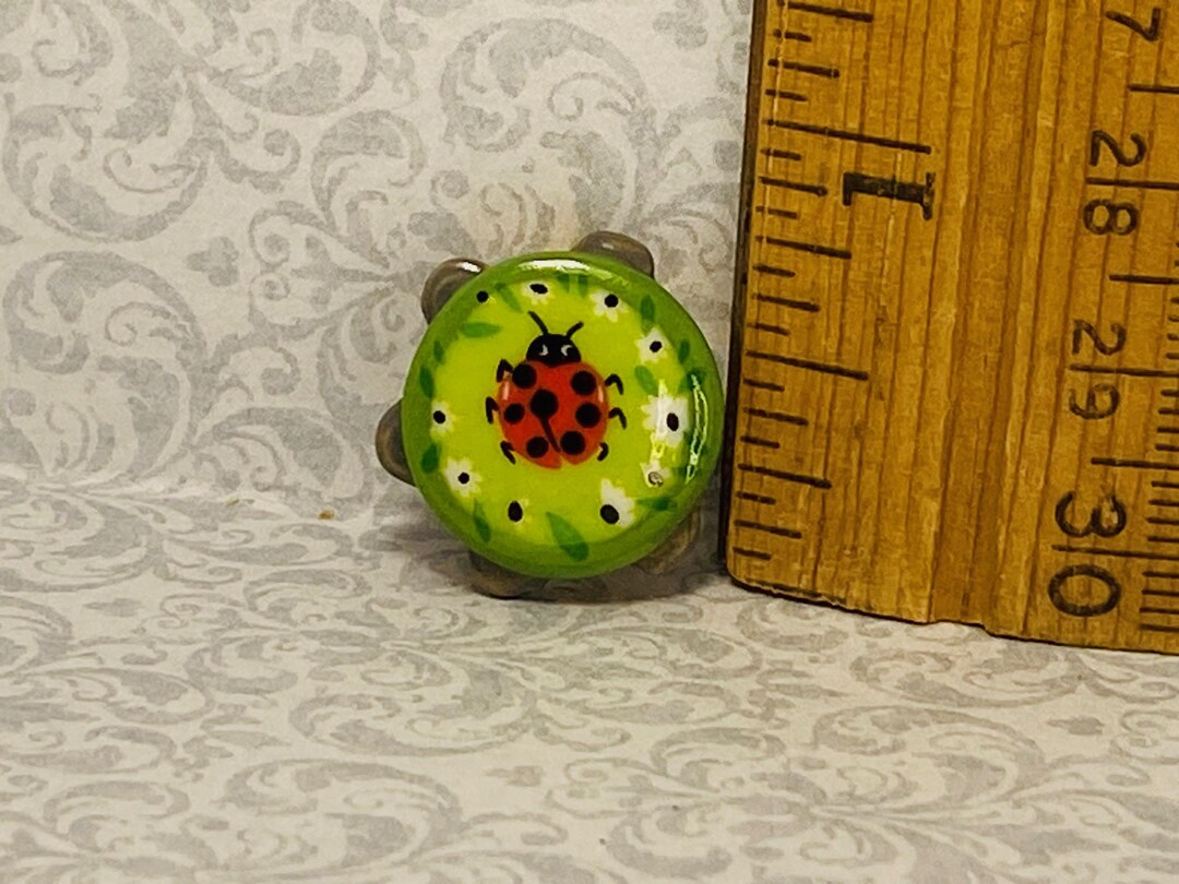 Tiny Ladybug TAMBOURINE Bugs Bug Insects Musical Instruments French ...