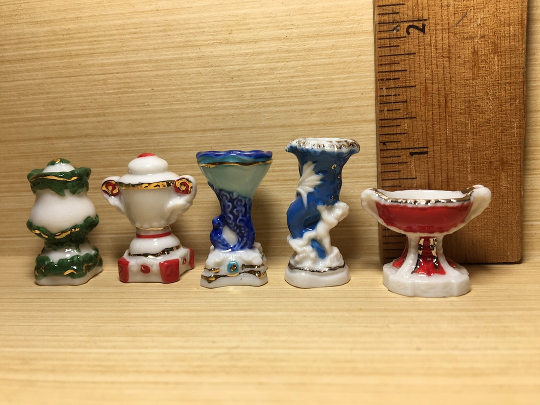 ELEGANT Ceramics of France China Pottery Vase Urn Jar Bowl Chalice ...