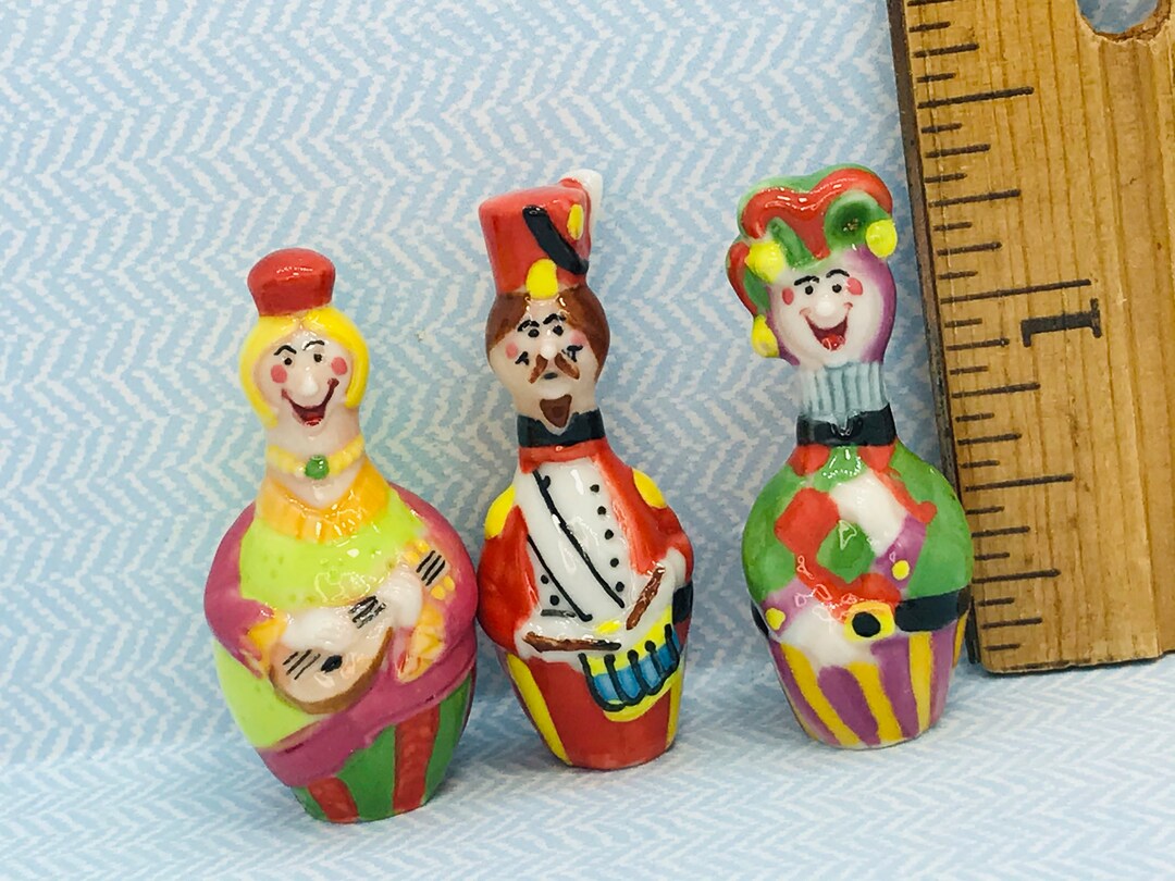 Funny Bowling Pin People Jester Royal Court Couple Man Woman - Etsy