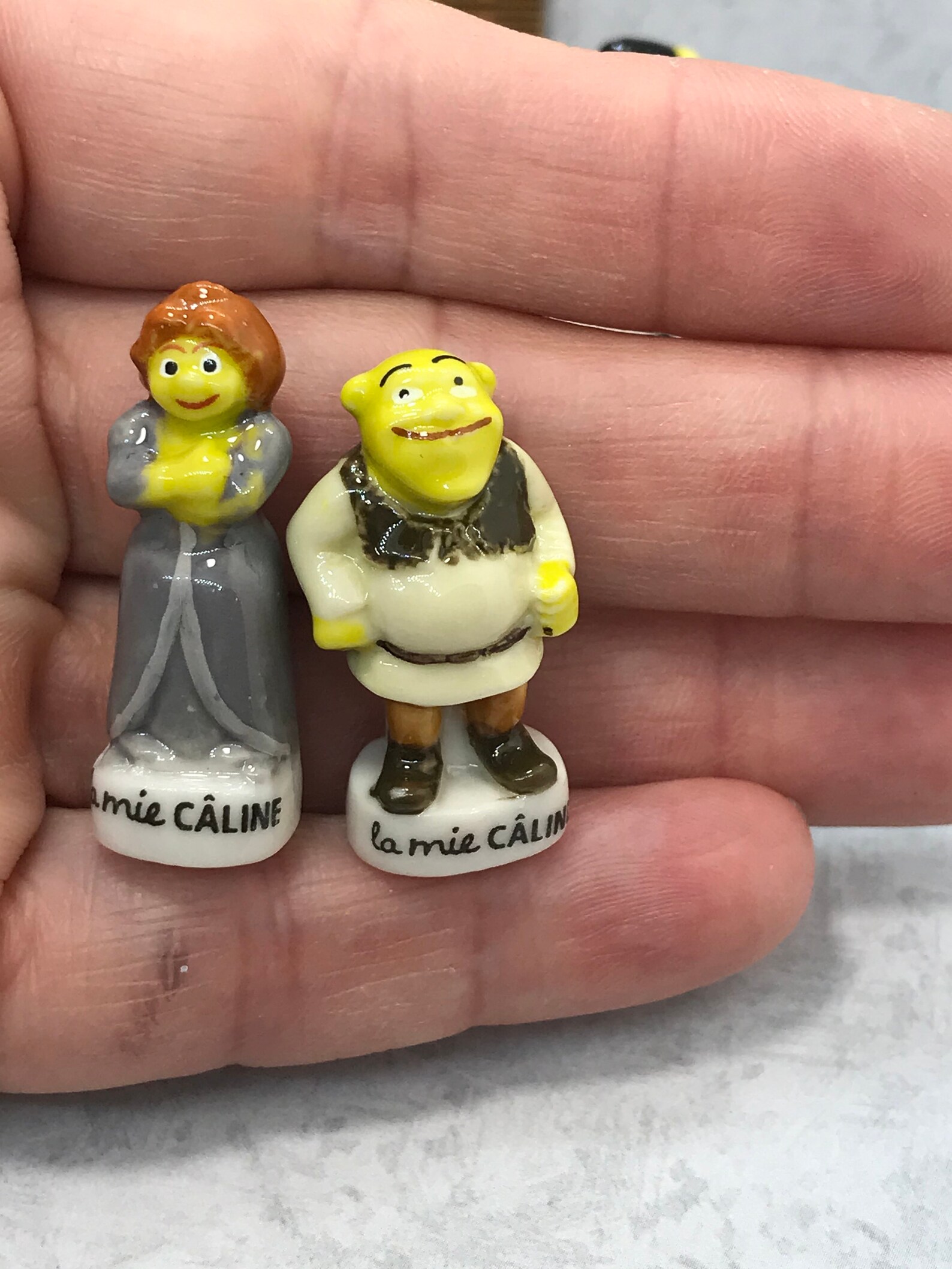 Tiny Disney's SHREK 4 Pcs Miniature French Feve Feves | Etsy