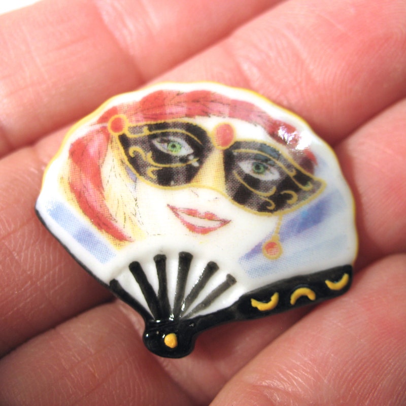 Masquerade Fans - Etsy