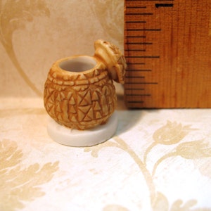 PRIMITIVE ART Polynesia Caroline Islands Tribal Basket Pottery Pot ...