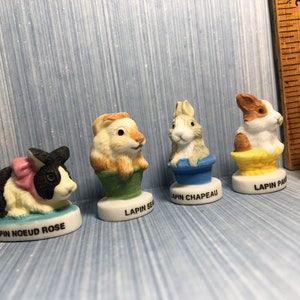 Wacky RABBITS Playful Binnies Bynnu Rabbit Hare - French Feve Feves ...