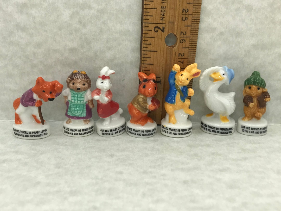 PETER RABBIT by Beatrix Potter, Lily Bobtail & Benjamin Bunny Jemima 7 ...