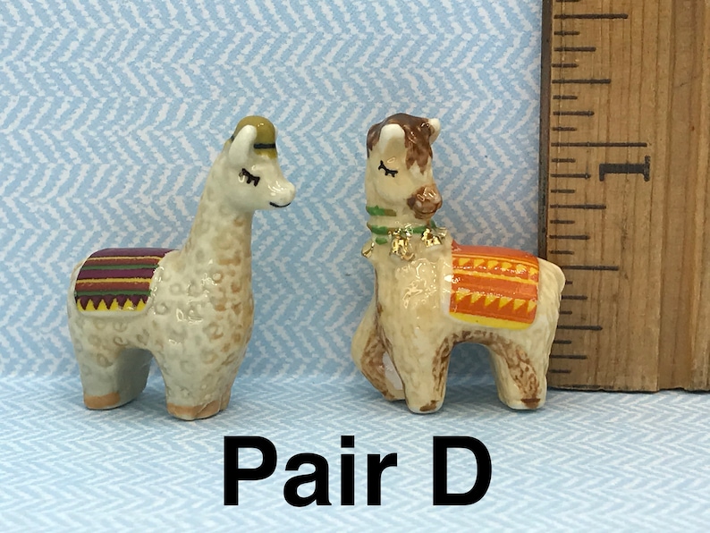 Adorable LLAMAS Llama Alpaca Alpacas Miniature Mini Tiny | Etsy