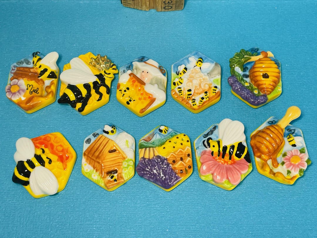 Bumblebee Bees Honey Bugs Insects Bee Keeping Apiculture Flat Plaques ...