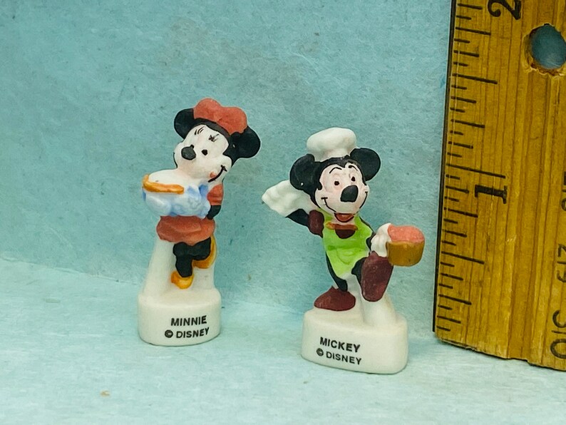 Disney's MICKEY MOUSE & Minnie Vintage Diner Chef Foodie Cook - French ...