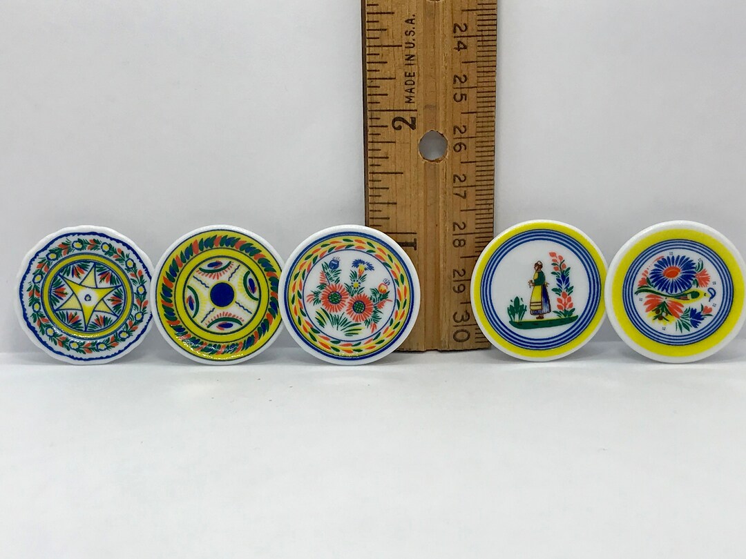 Quimper Mini Plate Platter China Style From Brittany France Traditional ...