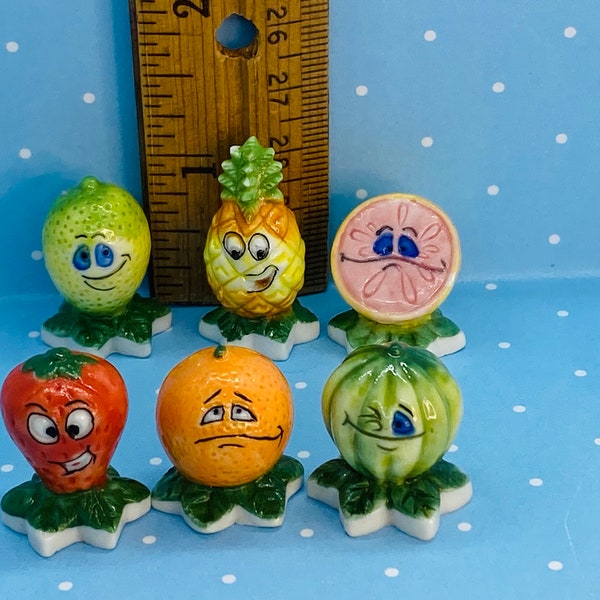 Fruit Figurines - Etsy