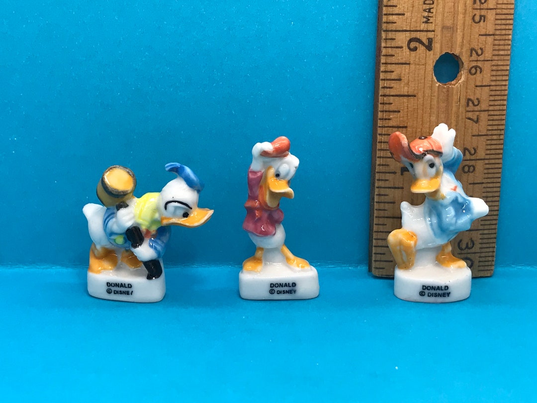Vintage Disney's DONALD DUCK With Hammer, Hat - French Feve Feves ...