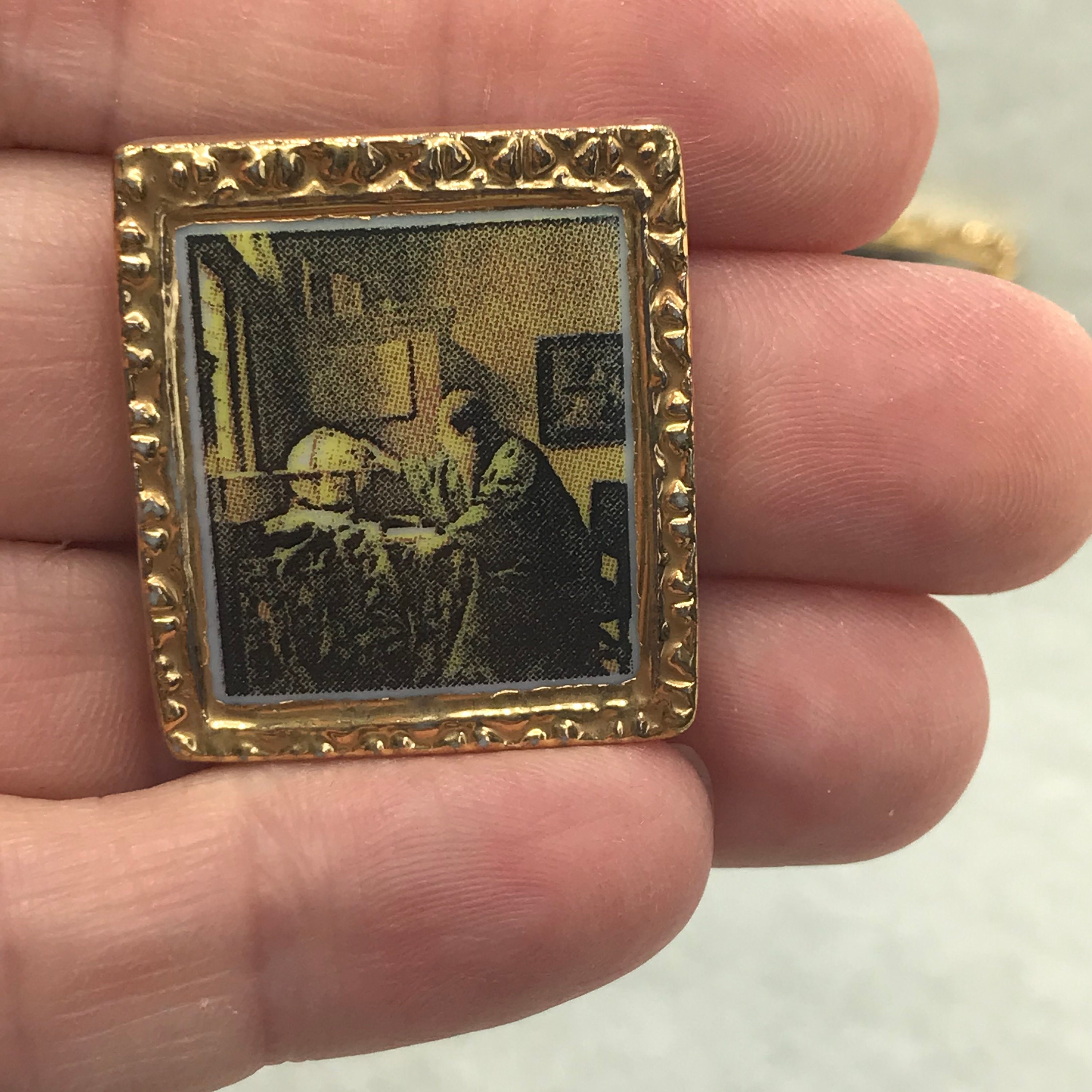 Louvre Art Museum Mini Paintings Treasures Vermeer Chassieriau Metsys ...