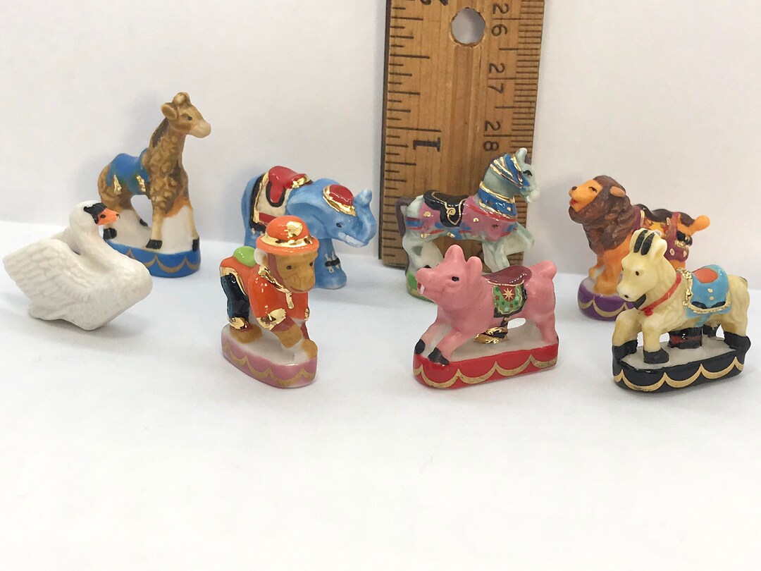 CLEARANCE Carousel Animals Merry-go-round TOYS Lion Horse Pig Monkey ...