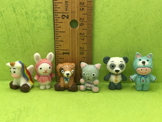 Crocheted NURSERY ANIMALS Gurumi Baby Stuffed Animal Toy | Etsy