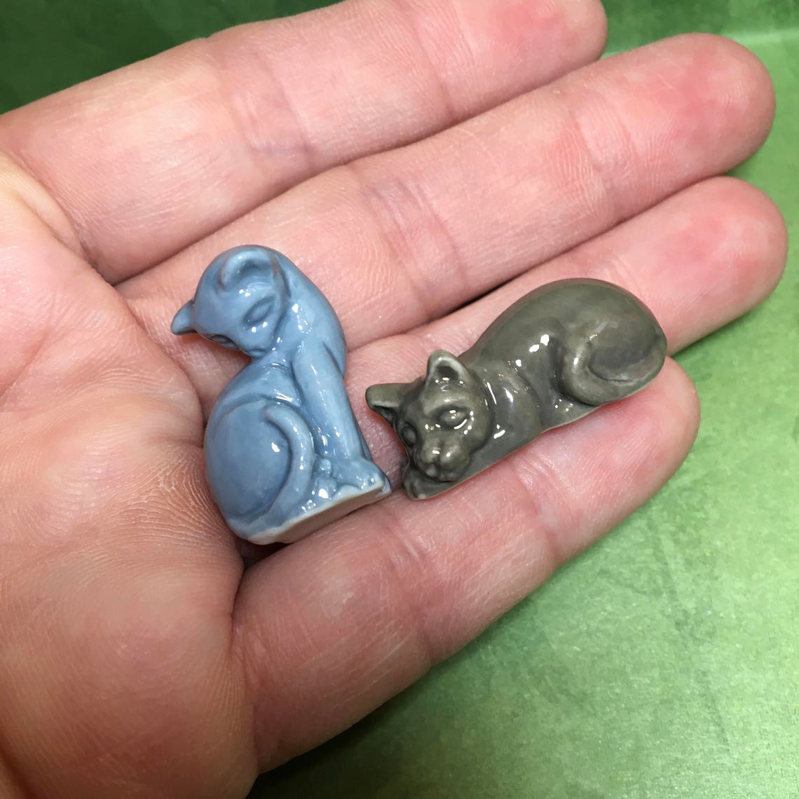 COLOR CATS - Blue Gray Cat Kitten Kitty Feline Felines - French ...