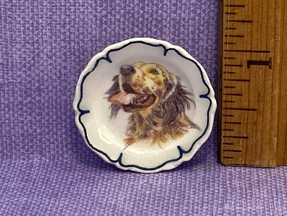 Tiny Poodle Golden Retriever Breed Puppy Platter Plates - Etsy
