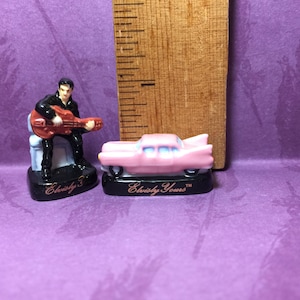 Tiny ELVIS PRESLEY Collection Gold Suit Records Record Albums- French ...