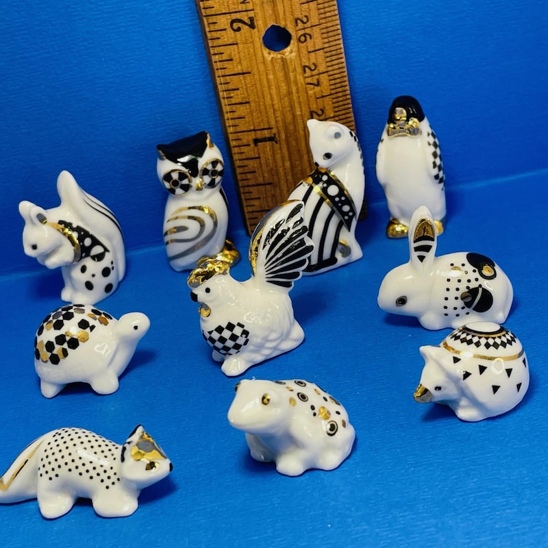 Ceramic Mcm Cat Figurine - Etsy