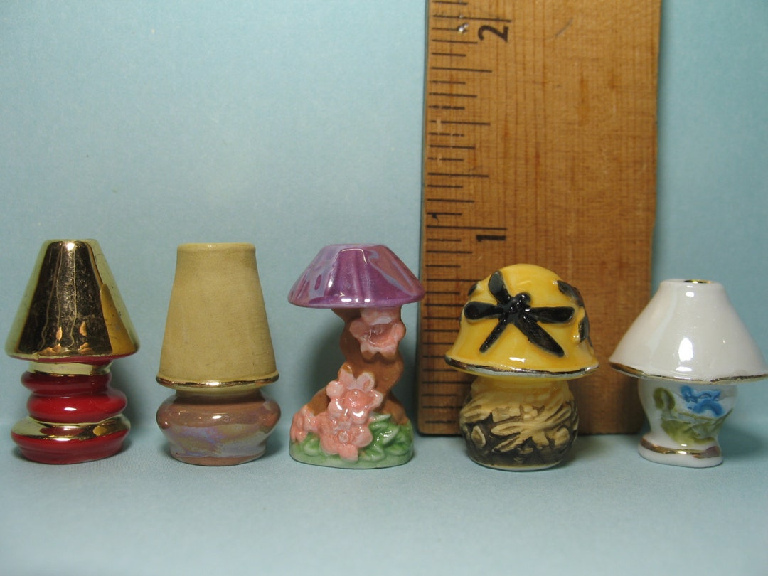 Tiny Vintage LAMPS Mid Century Retro Antique Table LAMP Lights - French ...