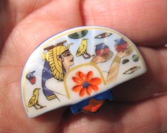 Egyptian Hand Fan - Etsy