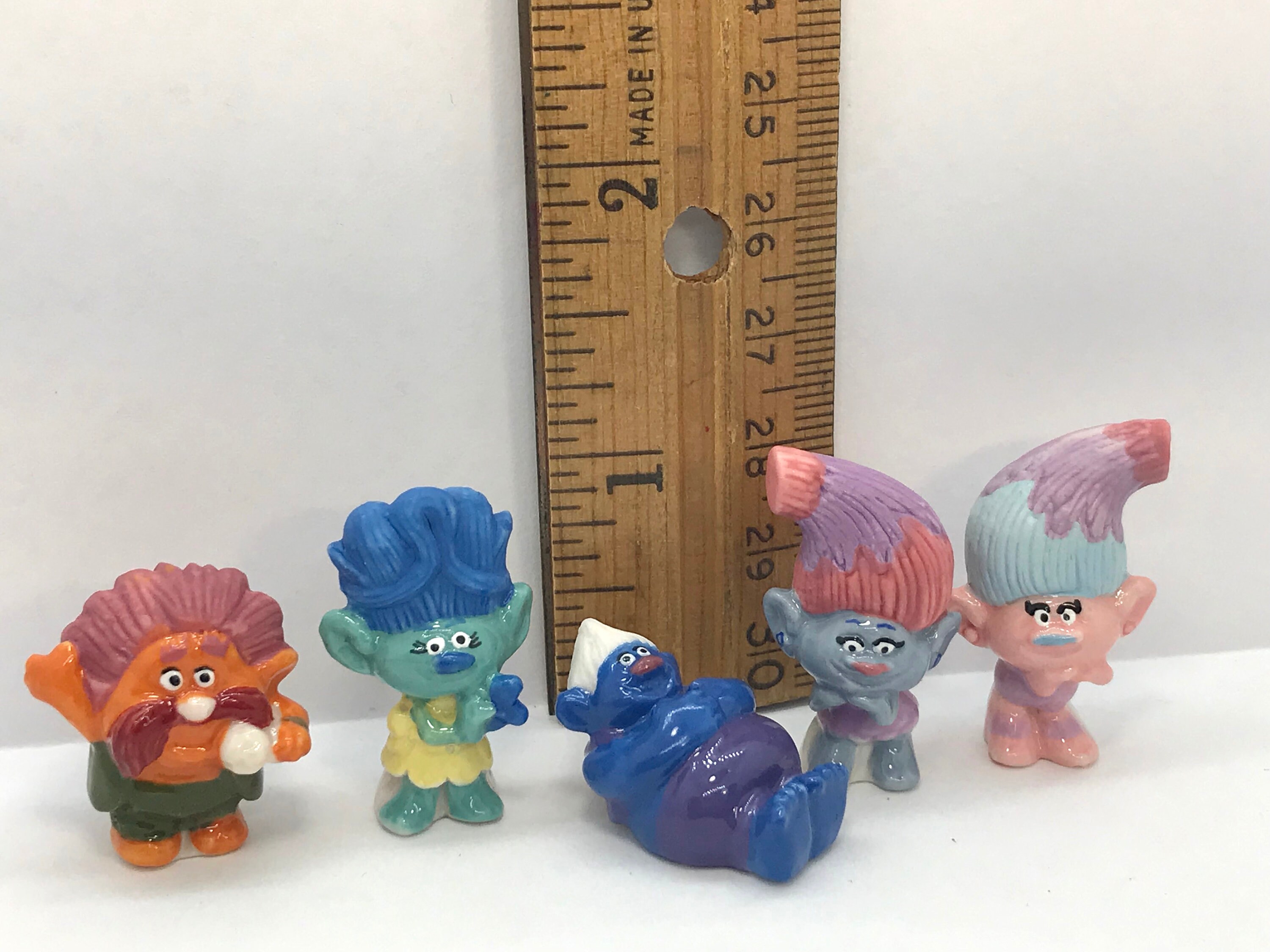 Tiny TROLLS Troll Fairies Sprites Ogres French Feve Feves | Etsy