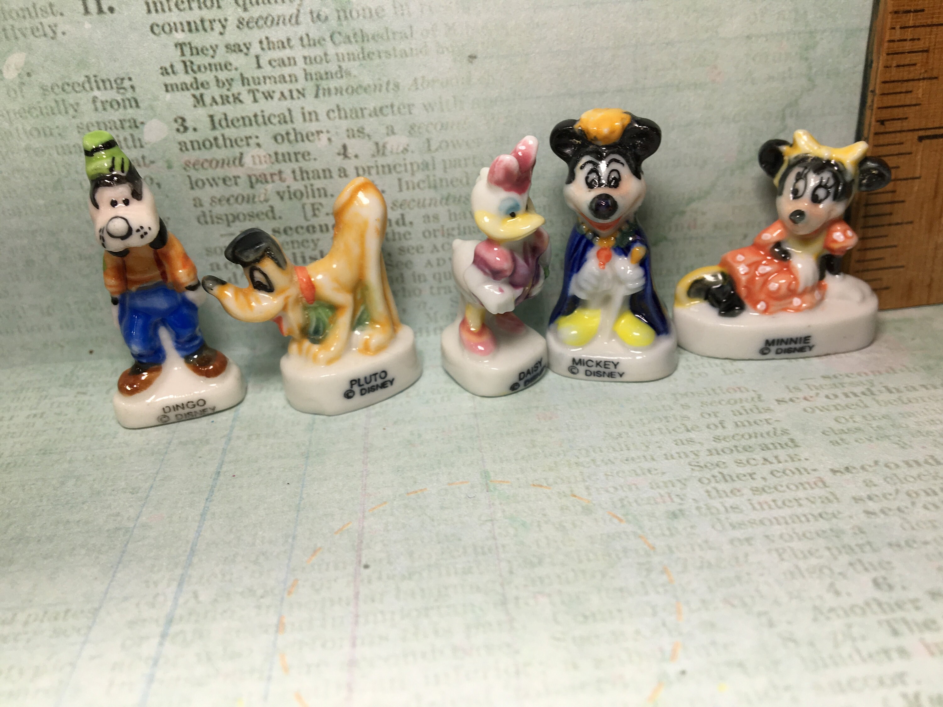 French Feves Disney MICKEY MOUSE Minnie Daisy Duck Pluto Goofy | Etsy