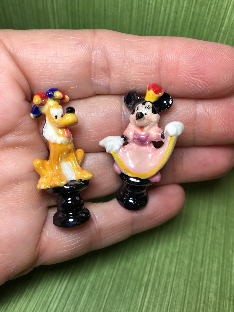 Disney Chess Pieces Mickey Mouse Minnie Pluto Statues Busts - Etsy