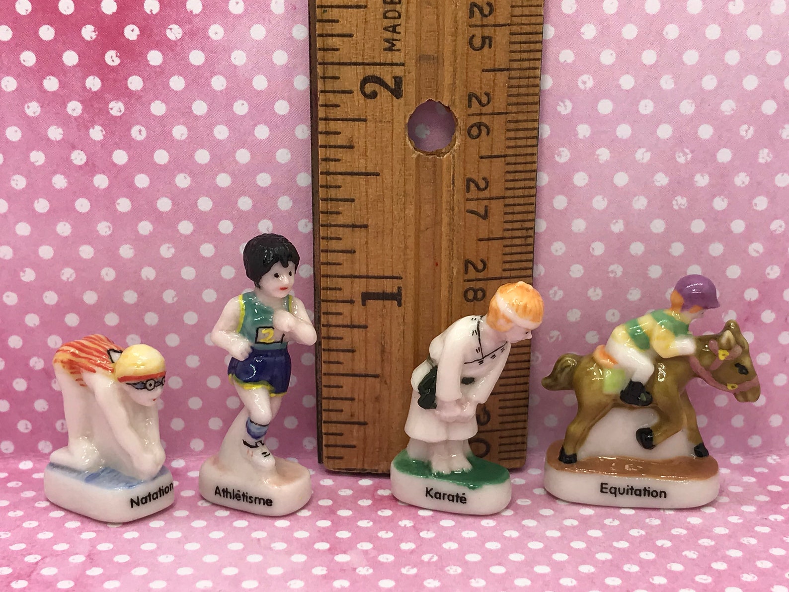 Tiny ATHLETE Sport Figures Athletes Soccer Boxing Tennis Swimming ...