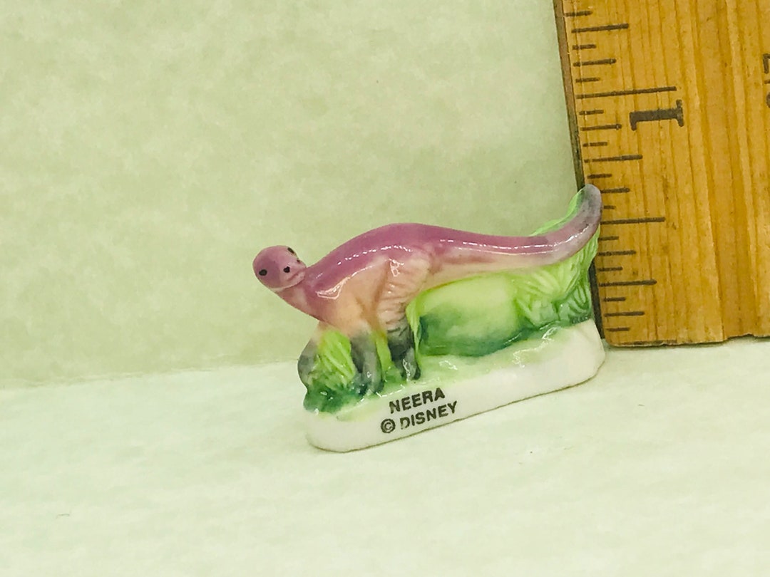 DINOSAURS Neera Iguanodon Disney Dino Movie - Feve Feves Porcelain ...
