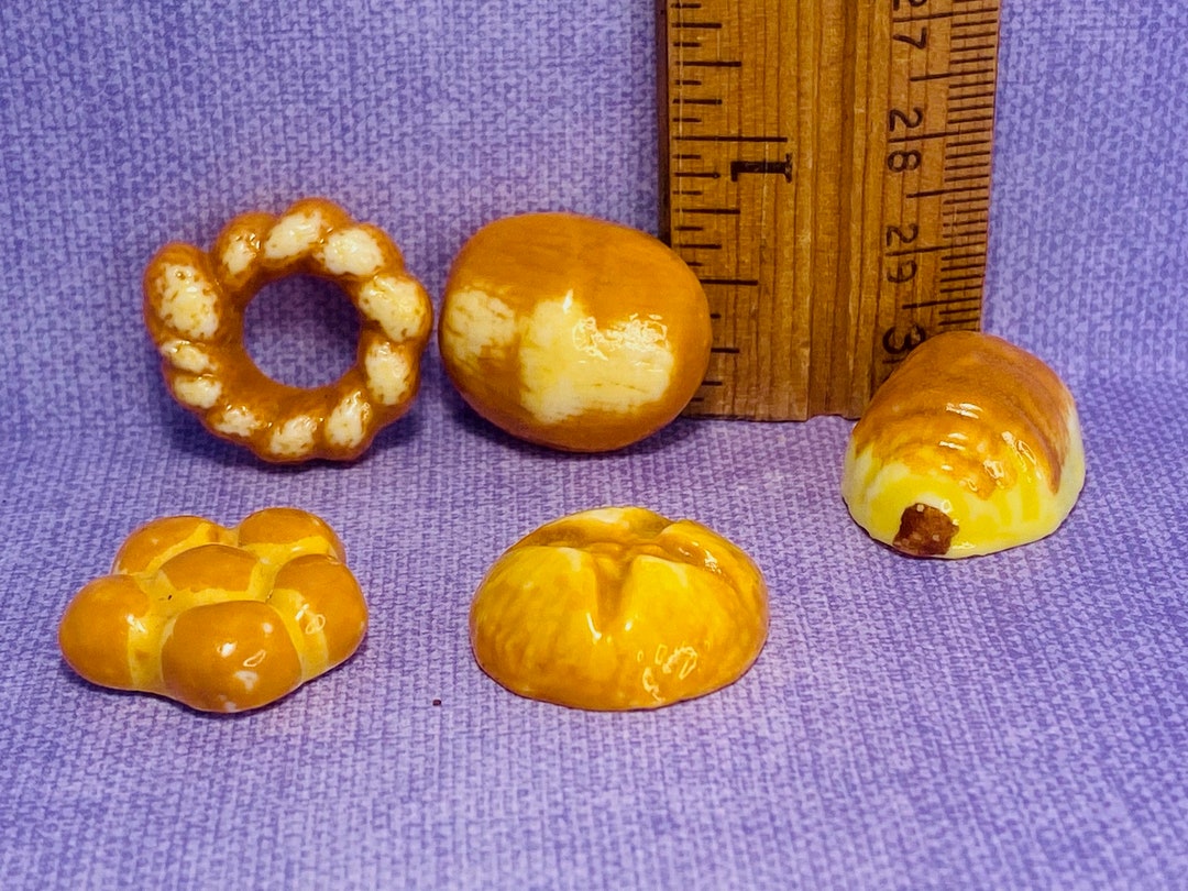 Mini BREAD Loaves Traditional Bakery King Cake Croissant Crown Boule ...