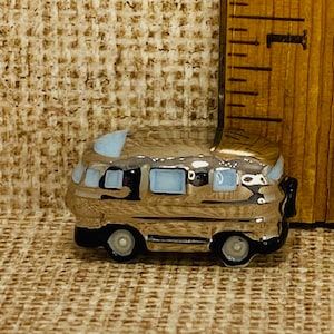 Retro CAMPER VANS Mini Van Motor Bus CARS Car Trailer French Feve Feves ...