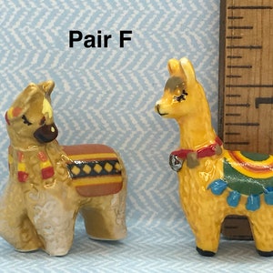Adorable LLAMAS Llama Alpaca Alpacas Miniature Mini Tiny - Etsy