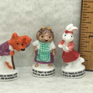 PETER RABBIT by Beatrix Potter, Lily Bobtail & Benjamin Bunny Jemima 7 ...