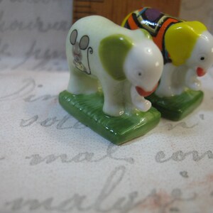 Elephant Parade ELEPHANTS Unique Patterns Circus French Feve Feves ...