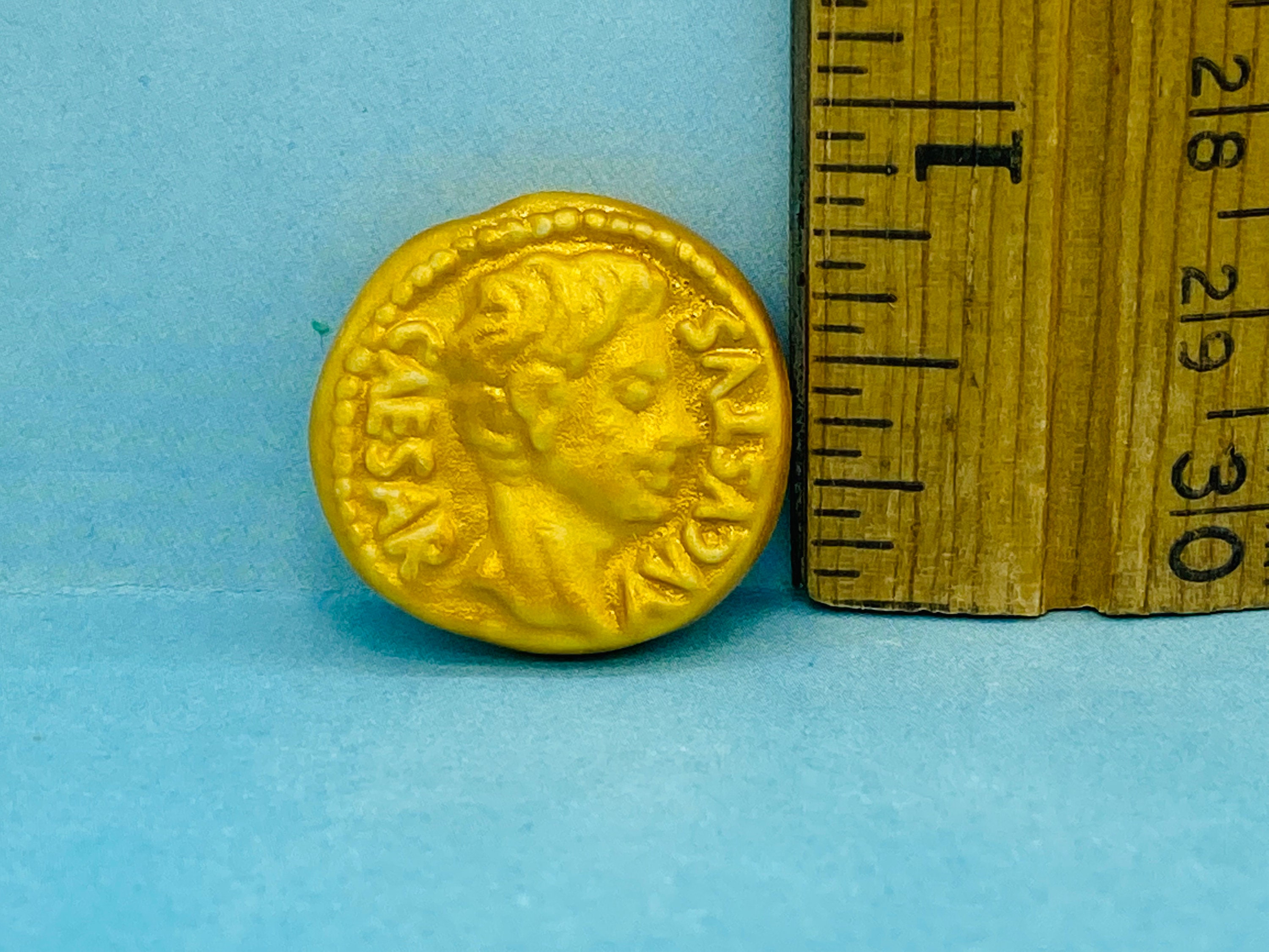 Ancient Roman Empire GOLD COIN Augustus Art Museum Collection | Etsy