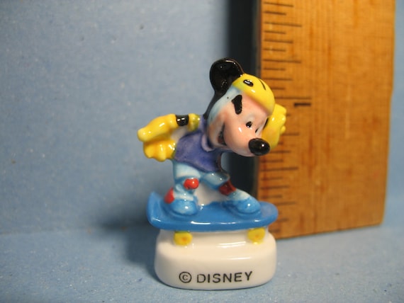 Disney's MICKEY SPORT Skateboard Skateboarder Skater | Etsy