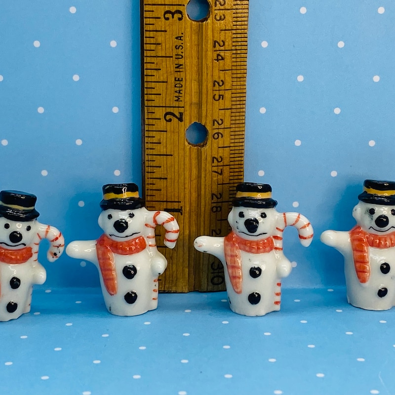 Miniature Snowman - Etsy