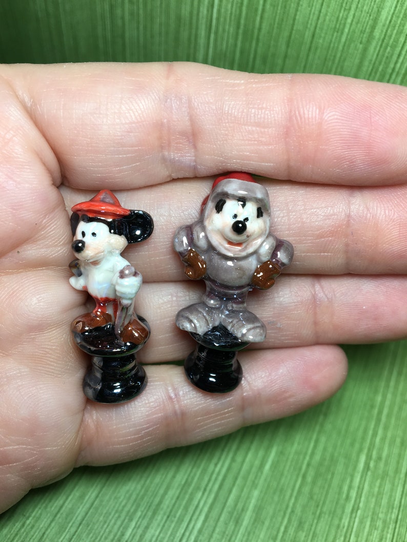 Disney Chess Pieces Mickey Mouse Minnie Pluto Statues Busts - Etsy