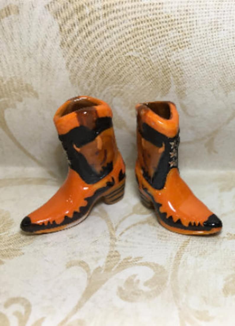 Tiny COWBOY BOOTS Boot Shoes Western Wear Apparel Gear French | Etsy