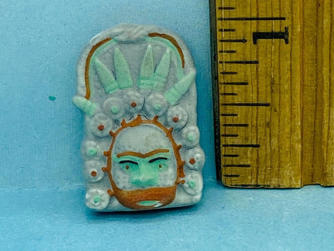 Tiny Allayak Alaskan Eskimo MASK Art Museum Collection Masterpiece ...