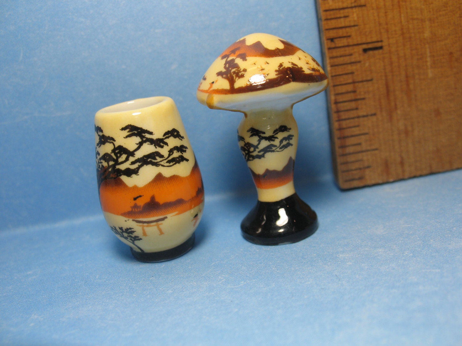 La Rochere Art Glass Look Asian Japanese Odeon Shanghai Lamp & | Etsy