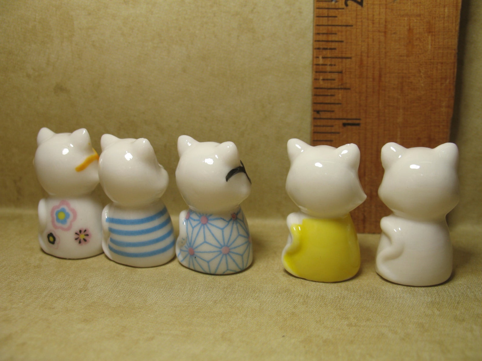 WISE CATS Modern Design Miniature Cat Kittens Kitty French | Etsy