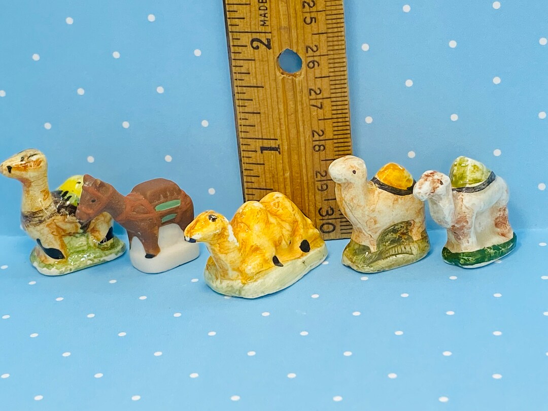 Tiny CAMEL Camels Dromedary Perfect for a Nativity Vintage Animal ...