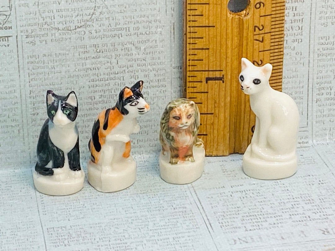 Vintage CAT Kitty Kitten Breed Cats Hand Painted Balinese Burmese ...