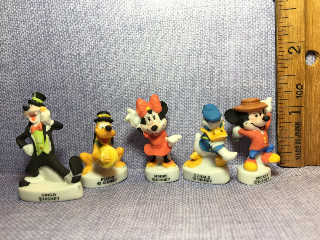 Disney MICKEY MOUSE & Friends Minnie Goofy Donald Duck Pluto Mini Tiny ...