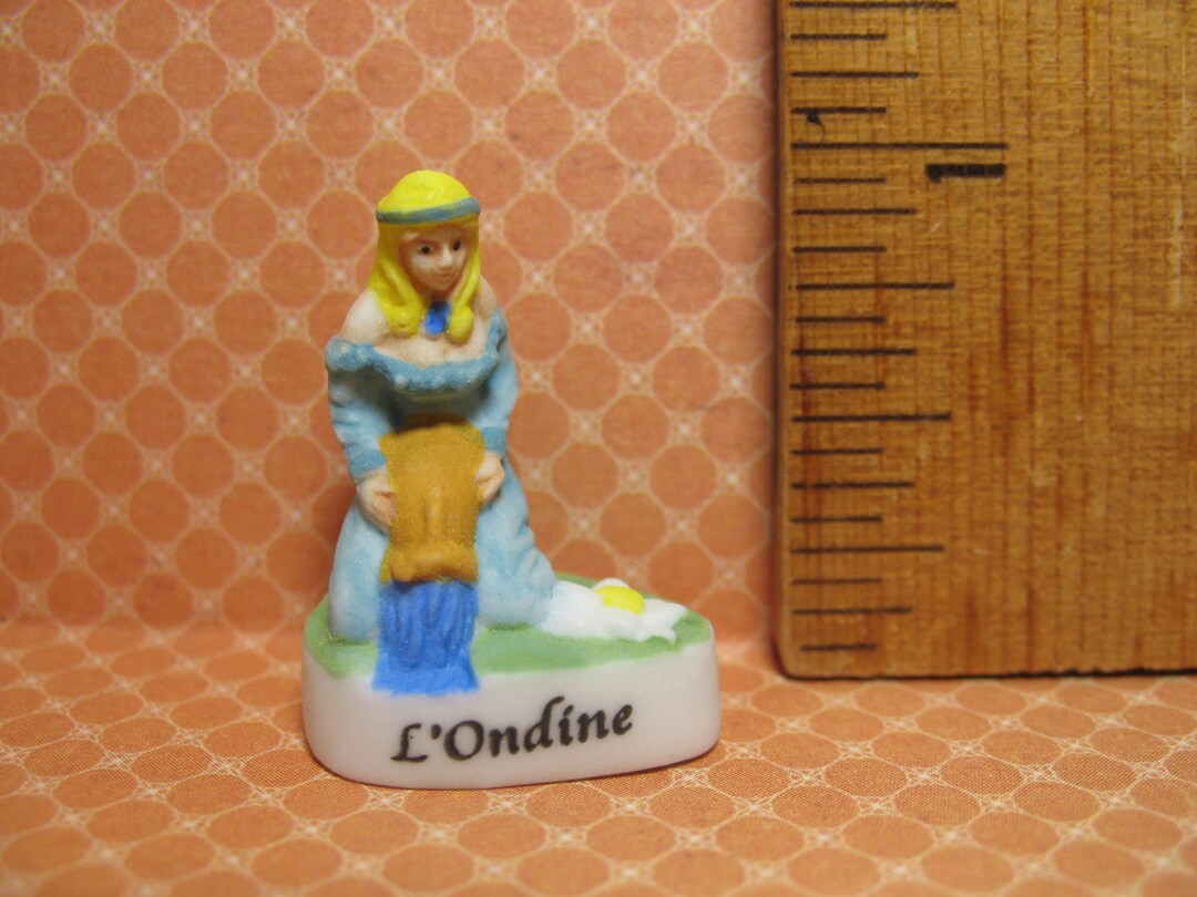 Ondine WOODLAND FAIRIES Water Nymph Sprites Faeries - French Feve Feves ...